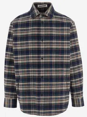 DARKPARK Cotton Shirt With Check Pattern