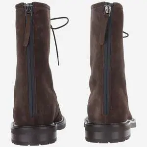 Legres Suede Boots - Brown