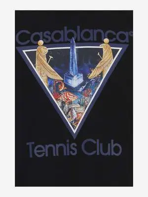 Casablanca Printed Cotton T Shirt