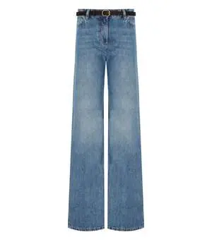Elisabetta Franchi Wide Leg Jeans