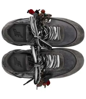 3 P Ballet Velvet Sneaker