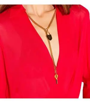 Elisabetta Franchi Crossed Bodysuit Shirt