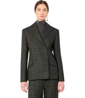 Max Mara Occhio Double Breasted Jacket