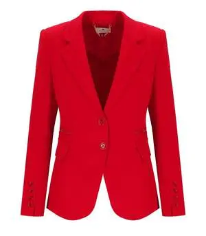 Elisabetta Franchi Single Breasted Blazer