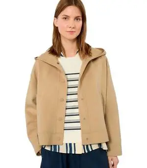 Max Mara Ridente Hooded Jacket - Beige