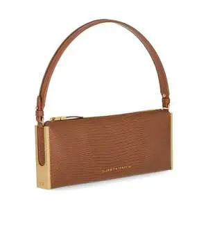 Elisabetta Franchi Beige Baguette Bag