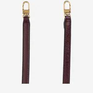 Pinko Leather Vanity Bag With Logo - Brown