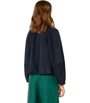 Max Mara Zuppa Suede Jacket - Blue