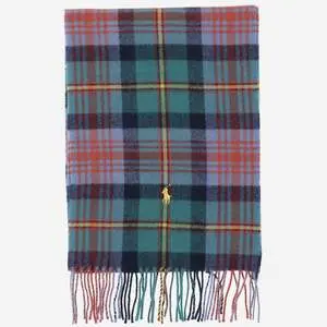 Polo Ralph Lauren Wool Scarf With Logo - Multi