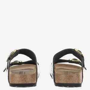BIRKENSTOCK Arizona Leather Sandals - Black