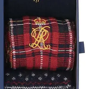 Polo Ralph Lauren Wool Blend Socks In A Pack Of Three Pairs
