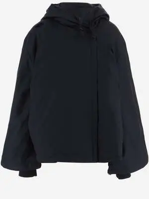 BY MALENE BIRGER Cotton Jacket With Hood - Black