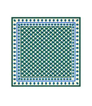 Max Mara Onesto Green Foulard Scarf - Multicolor