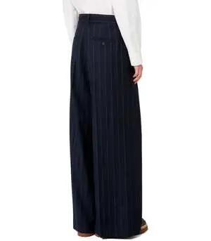 Max Mara Nebbie Pinstripe Trousers
