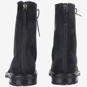 Legres Suede Boots - Black