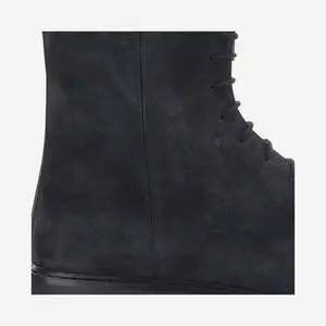 Legres Suede Boots - Black