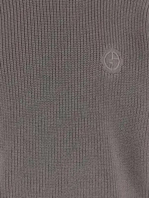 Giorgio Armani Wool Sweater With Logo