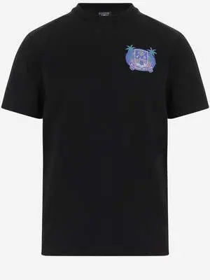 BILLIONAIRE Printed Cotton T Shirt