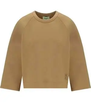 Max Mara Vasto Beige Sweatshirt - Brown