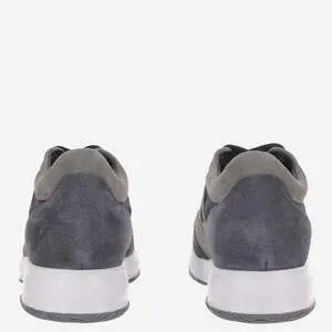 Hogan Interactive Sneakers In Suede And Mesh