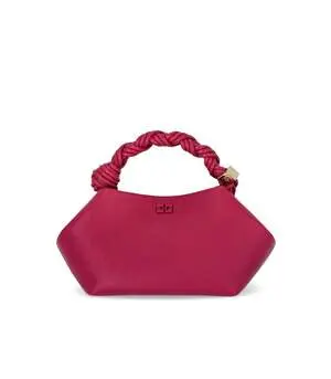 GANNI Bou Small Magenta Handbag - Fuchsia