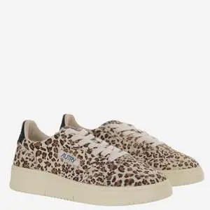 AUTRY Medalist Low Sneakers In Pony Skin