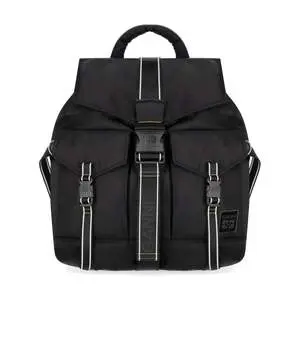 GANNI Re Tech Nylon Backpack - Black