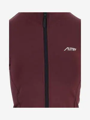 AUTRY Stretch Nylon Sweatshirt With Logo