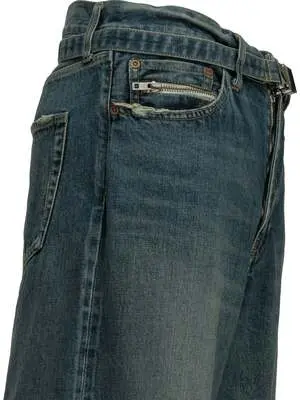 Sacai Beyondexx' Wide Leg Jeans