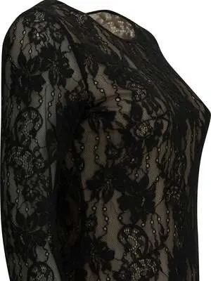 Zimmermann Lace Bodysuit - Black