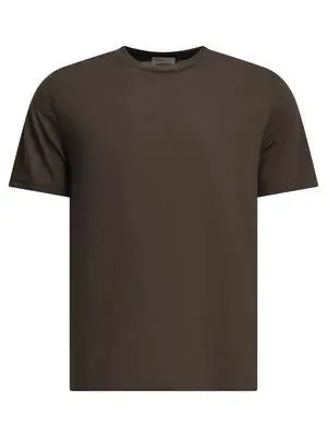 Herno Resort Lana' Crew Neck T Shirt - Brown