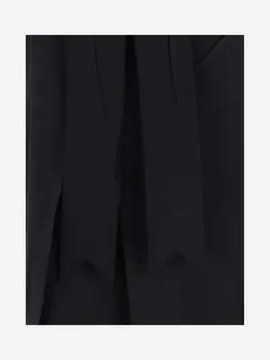 ALAINPAUL Acetate Blend Dress With Bow