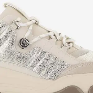 Pinko Athena Leather Sneakers With Logo