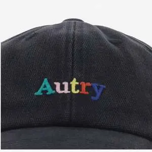 AUTRY Cotton Baseball Cap With Logo