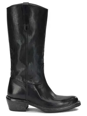 Moma Dallas 50mm' Cowboy Boots - Black