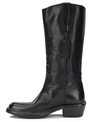 Moma Dallas 50mm' Cowboy Boots - Black