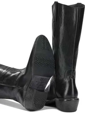 Moma Dallas 50mm' Cowboy Boots - Black