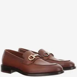 FERRAGAMO Leather Loafers