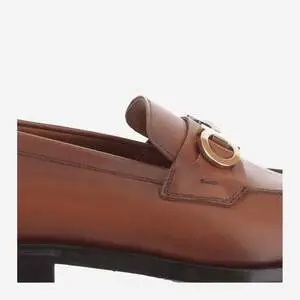 FERRAGAMO Leather Loafers