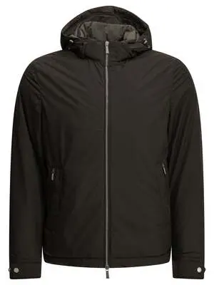 MOORER Albini Stp' Short Down Jacket - Brown