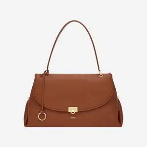 FERRAGAMO Leather Bag With Logo