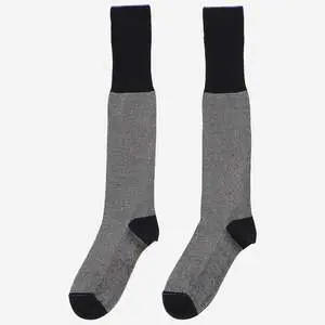 ANT45 Organic Filoscozia Cotton Socks - Black