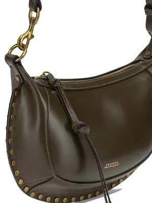 Isabel Marant Étoile Oskan Moon' Small Shoulder Bag - Green