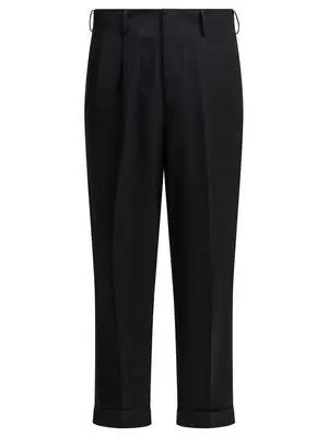 A.PRESSE Tailored Pants Made Of Wool Blend