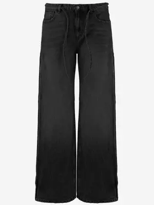 THE GARMENT Cotton Denim Jeans - Black