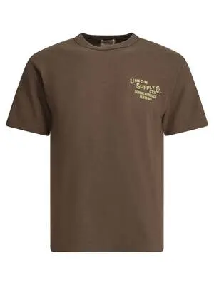 SUN SURF Crewneck T Shirt With Logo