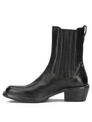 Moma Dallas 50mm' Cowboy Boots - Black