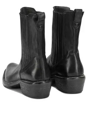 Moma Dallas 50mm' Cowboy Boots - Black