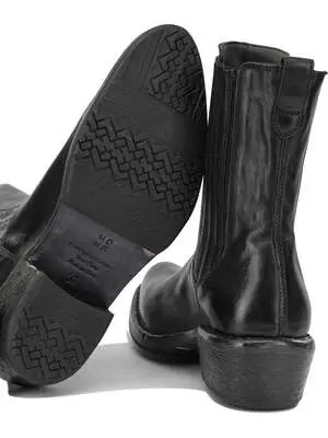 Moma Dallas 50mm' Cowboy Boots - Black