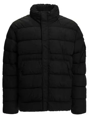 C.P. COMPANY Chrome R' Short Down Jacket - Black